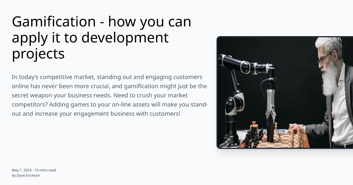 Gamification - how you can apply it to development projects | ScreamingBox
